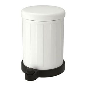 ikea toftan trash can white size 1 gallon 303.447.70