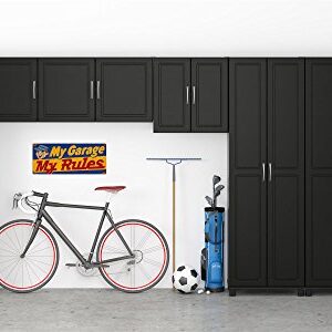 SystemBuild Kendall 24" Wall Cabinet - Black