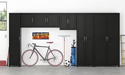 SystemBuild Kendall 24" Wall Cabinet - Black