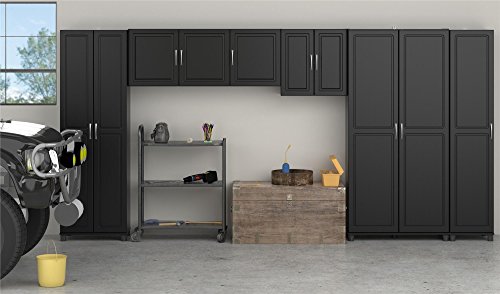 SystemBuild Kendall 24" Wall Cabinet - Black