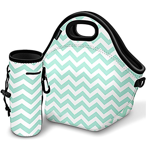 Kaptron Lunch Bag, Thick insulated Lunch Tote Lunch Box Bag with Shoulder Straps - Cover for adults, women, girls - Suitable for Travel, Picnic, Office