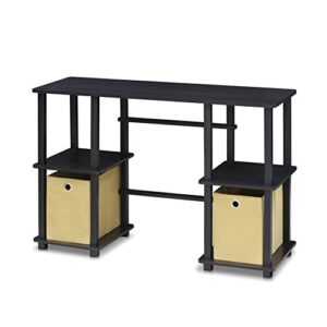 furinno turn-n-tube computer desk, espresso