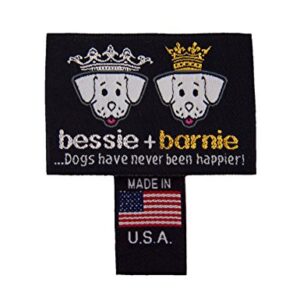 Bessie and Barnie Ultra Plush Spotted Pony/ Snow White Deluxe Luxury Shag Dog/Pet Lily Pod Bed Machine Washable