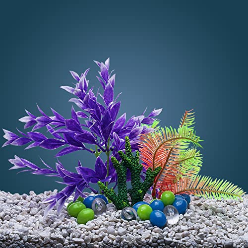 GloFish Accessories Plants - Aquarium Decorations - Fish Tank Plants for All Tank Sizes Medium