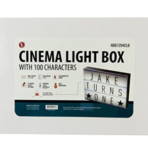 SE Cinema Light Box with 100 Characters - NBB1204CLB