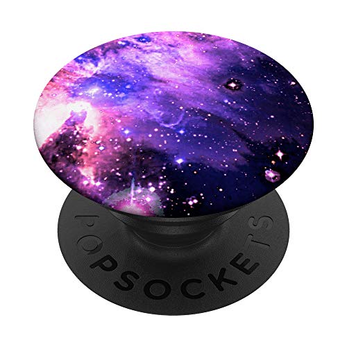 Purple Pink Space Stars - starry galaxy - outer space PopSockets PopGrip: Swappable Grip for Phones & Tablets