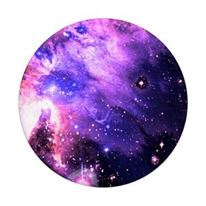 Purple Pink Space Stars - starry galaxy - outer space PopSockets PopGrip: Swappable Grip for Phones & Tablets