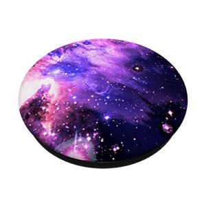 Purple Pink Space Stars - starry galaxy - outer space PopSockets PopGrip: Swappable Grip for Phones & Tablets