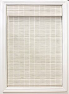 radiance lewis hyman bamboo shades, white, 31" w x 64" l (2215330e)