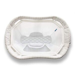 mysnuggly newborn bassinet insert for halo bassinets | patented safe real cuddling feeling for better sleep