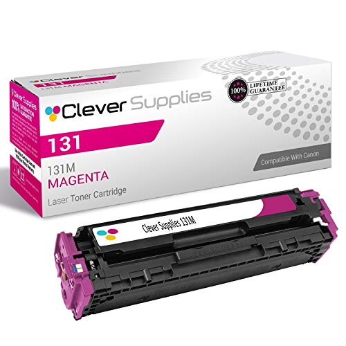 CS Compatible Toner Cartridge Replacement for Canon 131 6270B001AA Magenta Canon ImageClass Color MF8280CW ImageClass LBP7110CW ImageClass MF624Cw ImageClass MF628Cw