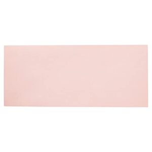 96-Pack #10 Blush Pink Envelopes Bulk with Gummed Seal and V-Flap for Party Invitations, Mailing Business Letters, Checks, Invoices, Baby Showers, Banquets, Weddings (4 1/8 x 9 1/2 in)