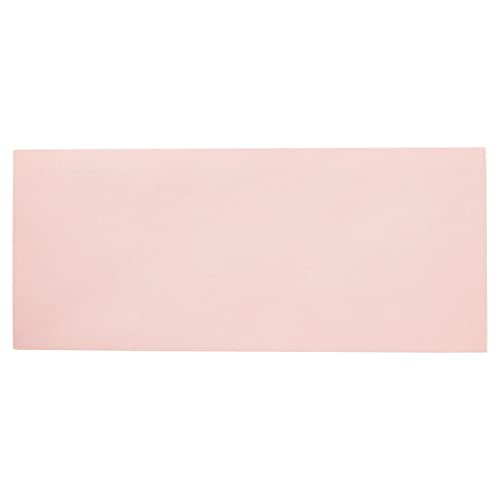 96-Pack #10 Blush Pink Envelopes Bulk with Gummed Seal and V-Flap for Party Invitations, Mailing Business Letters, Checks, Invoices, Baby Showers, Banquets, Weddings (4 1/8 x 9 1/2 in)