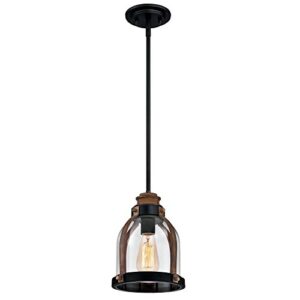 westinghouse lighting 6356300 cindy mini pendant, 1 light, oil rubbed bronze , oil-rubbed bronze