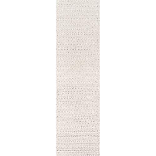 Momeni Andes Wool and Viscose Area Rug 3' X 5' Ivory