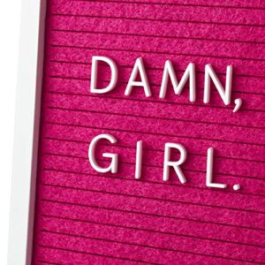 Signature 899RZH1072 Hallmark Birthday Card for Women (Damn, Girl Letter Board)