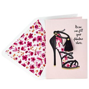 hallmark signature birthday card for friend (fabulous shoes)