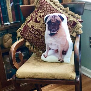 Ugly Pug Dog Decor Stuffed Throw Pillow Cushion Decorative Gift