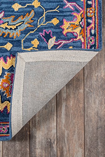 Momeni Ibiza Wool Area Rug, 6' X 9', Blue