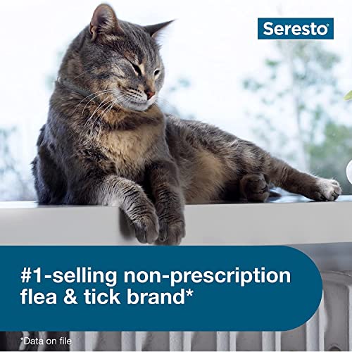 Bayer Seresto Flea and Tick Collar for Cat, all weights, 2 Pack