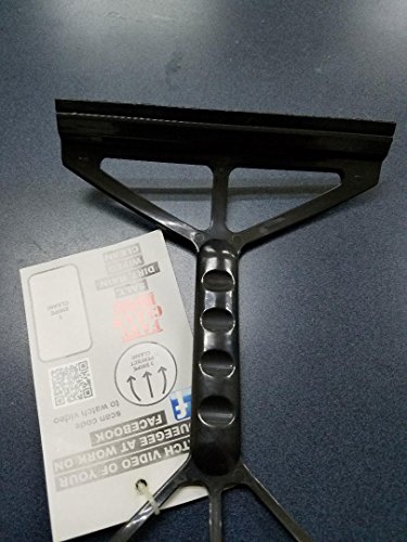 TRUKR STIK Truck and Large Vehicle Convex and Side Mirror Cleaning Squeegee (Black)