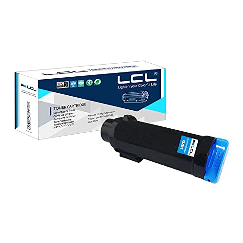 LCL Compatible Toner Cartridge Replacement for Xerox WorkCentre 6515 Phaser 6510 106R03477 106R03473 for Xerox 6515 6510 2400 Pages 6515DN 6515DNI 6515DNM 6515N 6510DN 6510DNI 6510DNM (1-Pack Cyan)