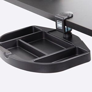 Stand Steady Original Desk Potato - Clamp-On Swivel Pencil Drawer and Desk Organizer | Unique Desk Organizer Provides Under Desk Storage for Pens, Pencils, Paper Clips & More! (Clamp-on Desk Drawer)