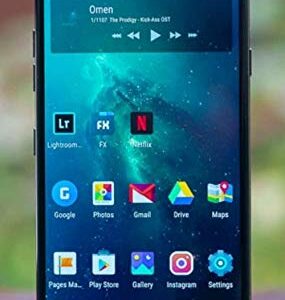 LG Electronics G7 ThinQ Factory Unlocked Phone - 6.1" Screen - 64GB - Aurora Black (U.S. Warranty)