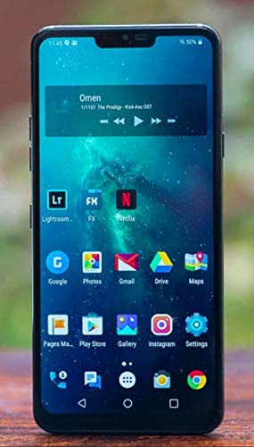 LG Electronics G7 ThinQ Factory Unlocked Phone - 6.1" Screen - 64GB - Aurora Black (U.S. Warranty)