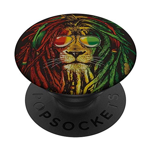 Rasta Jamaica African Lion PopSockets Swappable PopGrip