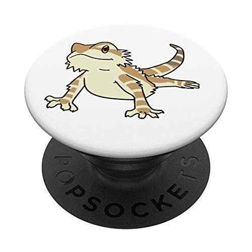 Cute Bearded Dragon PopSockets Swappable PopGrip