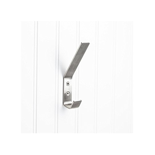 Elements YD35-556SS Double Wall Mount Hook, Stainless Steel