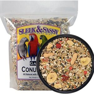 SLEEK & SASSY NUTRITIONAL DIET Garden Conure Parrot Food (4 lbs.)