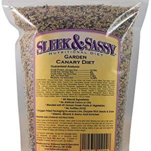 SLEEK & SASSY NUTRITIONAL DIET Garden Canary Bird Food (2 lbs.)