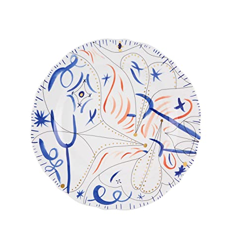 Vista Alegre Folkifunki Blue Round Platter