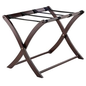 winsome scarlett cappuccino luggage rack