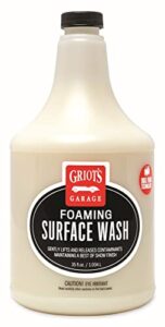 griot's garage b3203 boss foaming surface wash 35oz, white