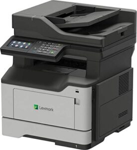 lexmark mb2442adwe monochrome multifunction printer with fax scan copy interactive touch screen wi-fi and air print capabilities (36sc720), grey, 2.1