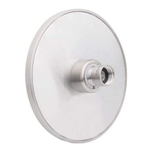 Amazon Basics Rain Shower Head, 6 Inch, Round, Satin Nickel