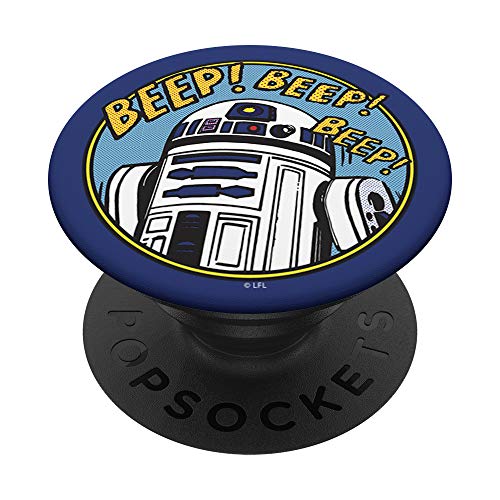 Star Wars R2-D2 Bleep Bleep Bleep PopSockets PopGrip: Swappable Grip for Phones & Tablets