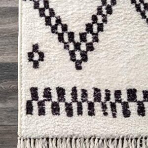 nuLOOM Tracy Moroccan Area Rug, 8' x 10', Off-white