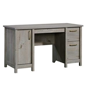 sauder cannery bridge computer desk, mystic oak finish