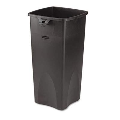 RCP356988BK - Untouchable Square Waste Receptacle