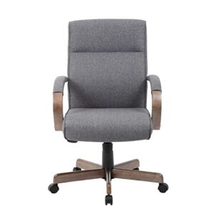 Boss Office Products (BOSXK) Chairs Executive Seating, Gray