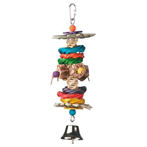 Super Bird Creations SB1097 Jungle Stick Bird Toy, Medium Bird Size, 11.5" x 3"