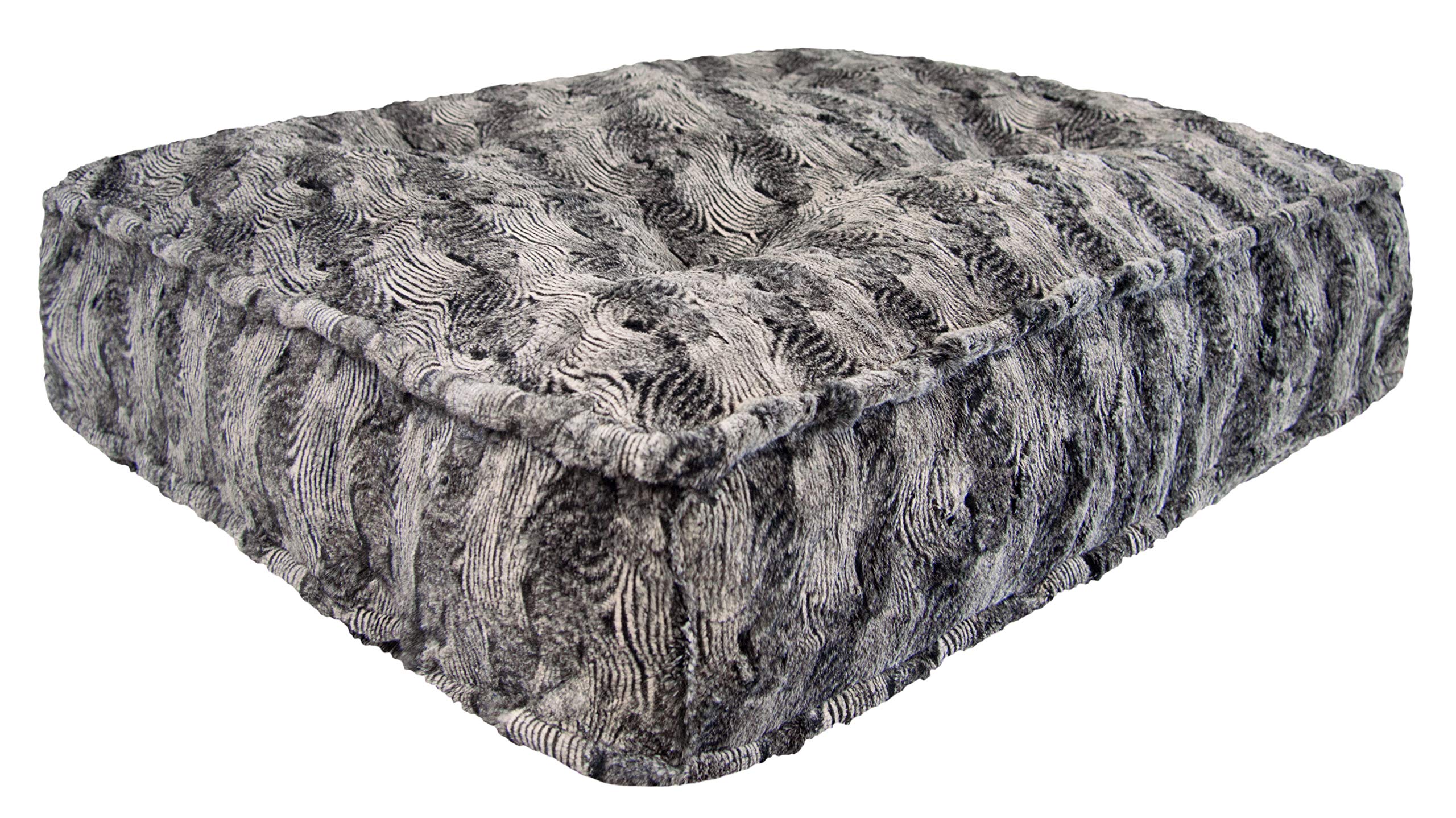 Bessie and Barnie Artic Seal Luxury Extra Plush Faux Fur Rectangle Pet/Dog Bed (Multiple Sizes)