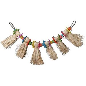 super bird creations sb1094 hula skirt bird toy, medium