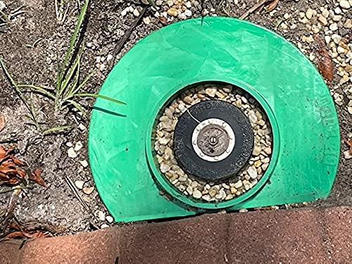 GRASSHOLE - Sprinkler Head Protection (10-Pack) Sprinkler Donut, Lawn Sprinkler Guard, Plastic Donuts for Sprinkler Heads