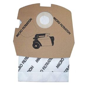 canister vacuum bags, paper, pk12