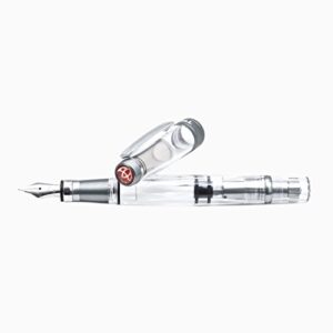 twsbi diamond 580alr nickel gray fountain pen nib m